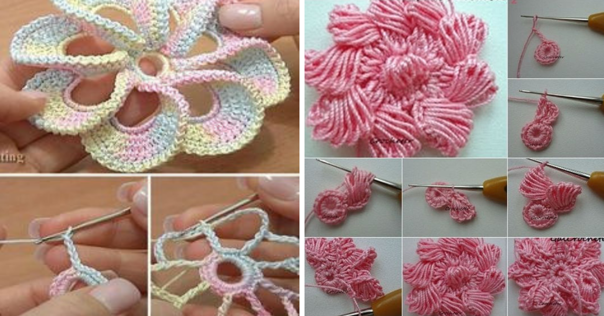 3D Spiral 8 Petal Flower Trim Around Tutorial VIDEO 